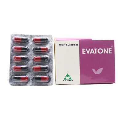 Alopa Evatone Herbal Supplement Capsules - 100 Count for Immune Support ...
