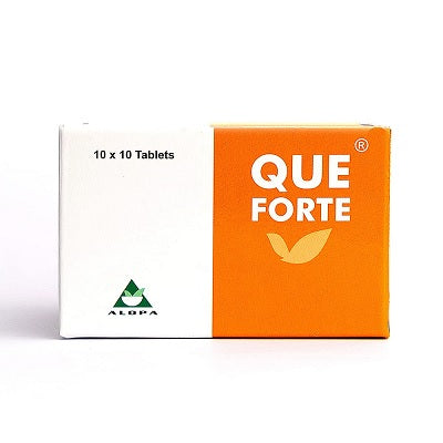Alopa Que Forte Herbal Supplement Tablets - 100 Count for Fitness ...