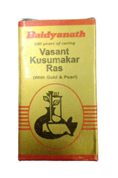 Baidyanath Basant / Vasant Kusumakar Ras with Gold and Pearl – Indian ...