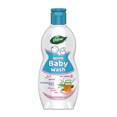 Dabur Baby Shampoo - Gentle Cleansing for Babies - 200ml | Natural ...