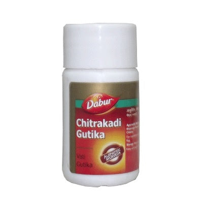 Dabur Chitrakadi Gutika Tablets - 80 Ayurvedic Tablets for Digestive ...