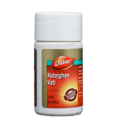 Dabur Kutajghan Vati Ayurvedic Tablets - 40 Count | Digestive Health ...