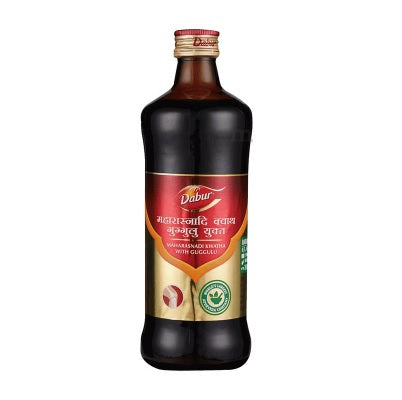 Dabur Maharasnadi Kwath Kadha 450 ML - Ayurvedic Guggulu - Natural ...