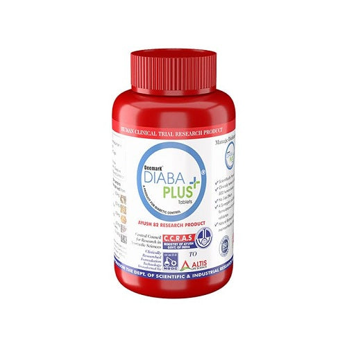 Deemark Diaba Plus Ayurvedic Tablets - Natural Support for Blood Sugar ...