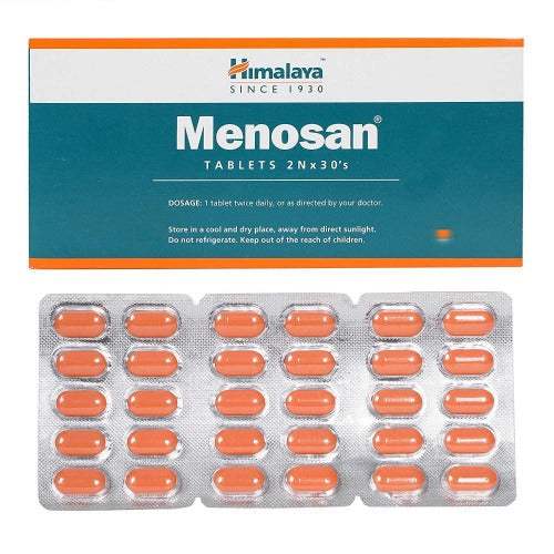 Himalaya Menosan Tablets - 30 Ayurvedic Capsules for Hormonal Balance ...