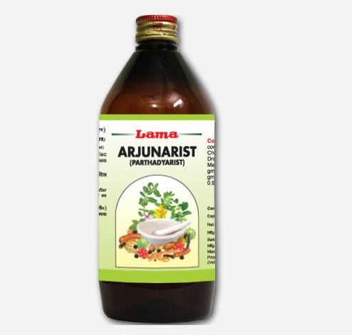 Lama Arjunarist Herbal Syrup - 450 ML - Natural Energy & Health Boost ...