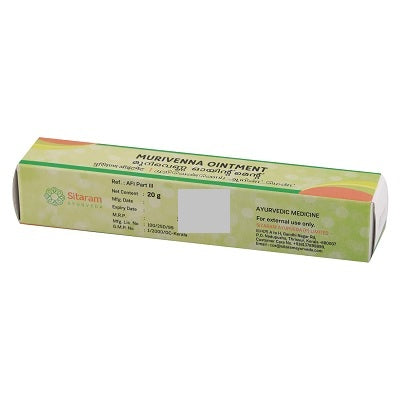Sitaram Ayurveda Murivenna Ointment - Healing Gel for Pain Relief, 100g ...