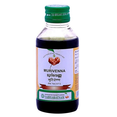 Vaidyaratnam Murivenna Ayurvedic Oil - 200 ML - Herbal Pain Relief ...
