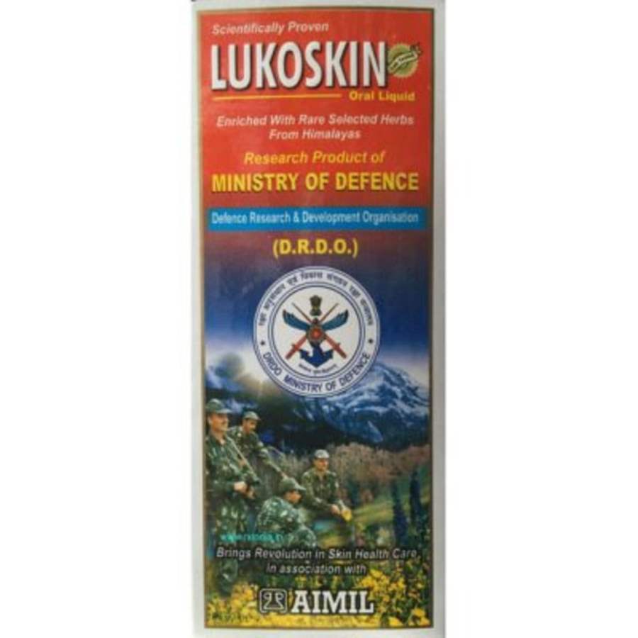 Aimil Lukoskin Liquid - 100 ML Ayurvedic Skin Health Supplement for ...