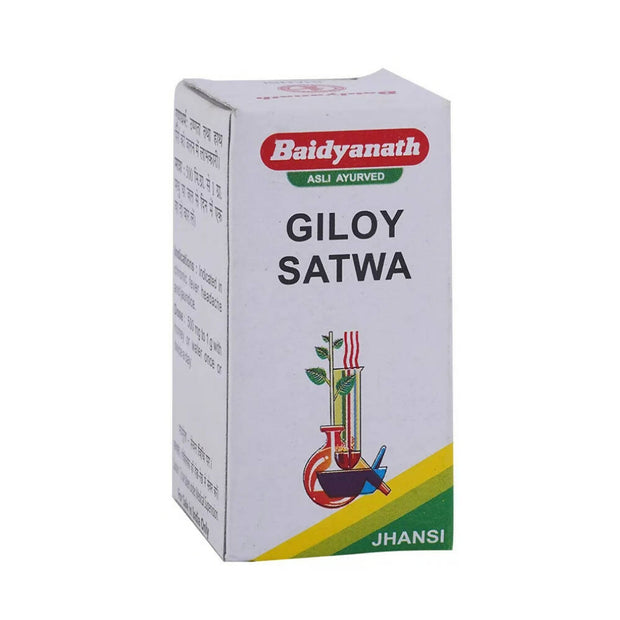Baidyanath Jhansi Giloy Satwa Powder – Indian Ayurvedic Products