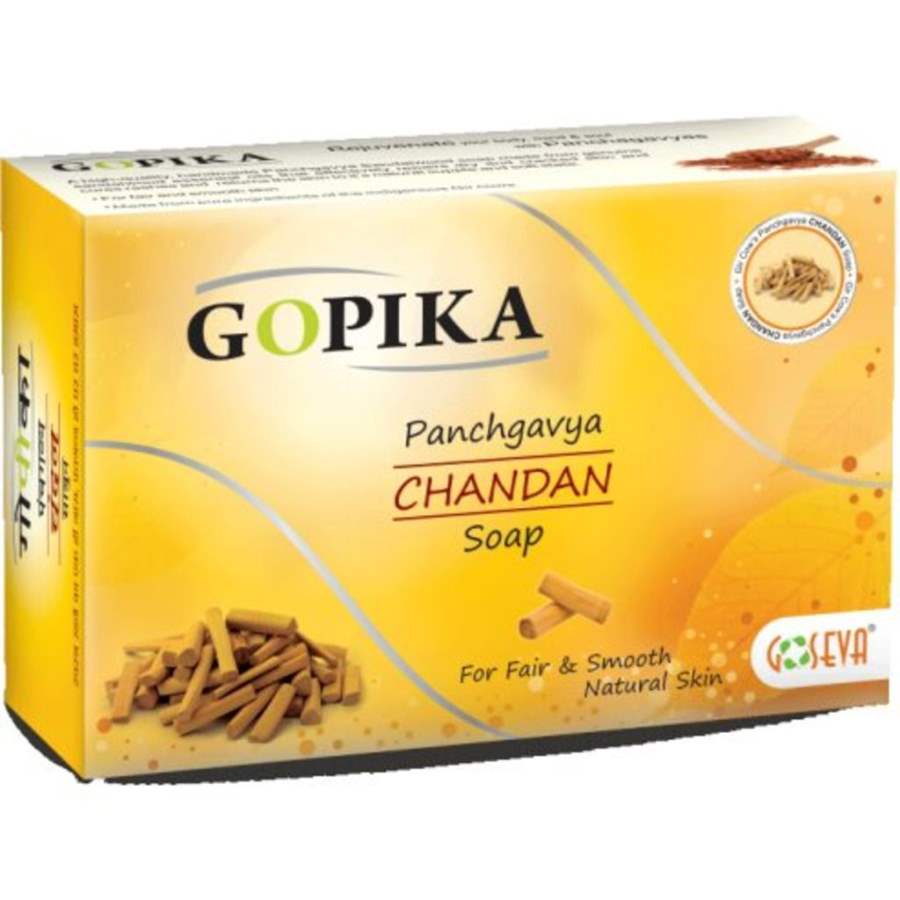 Goseva Gopika Chandan Panchgavya Bath Soap - 450 GM | Natural Skin Care ...