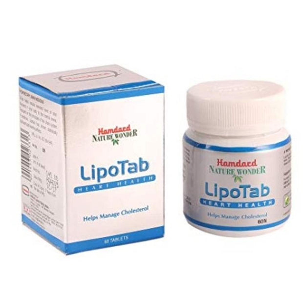 Hamdard Lipotab Tablets - Ayurvedic Gulika for Healthy Cholesterol ...