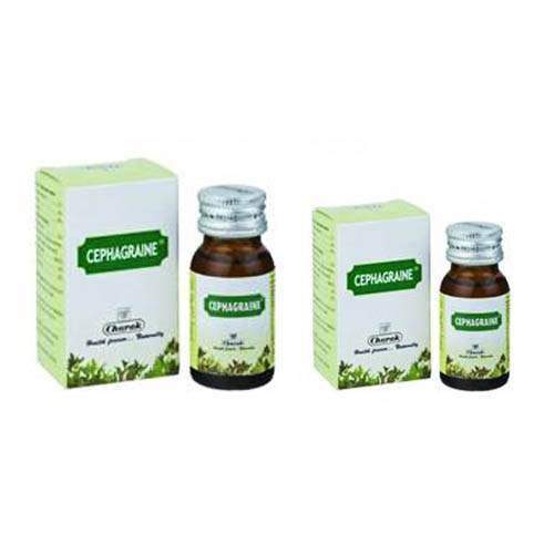 Charak Cephagraine Tablets | Ayurvedic Health Support | 100% Natural ...