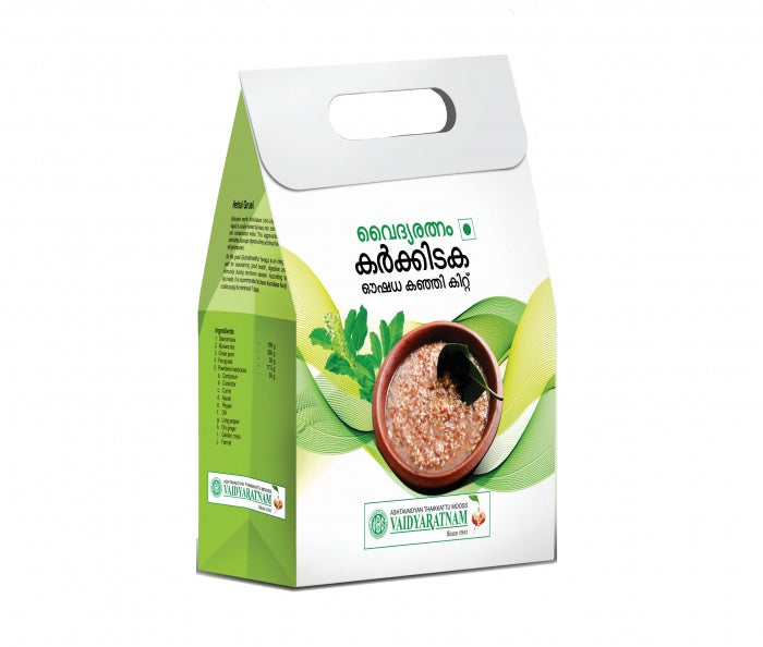 Vaidyaratnam Karkidaka Oushadha Kanji Kit 540 GM - Ayurvedic Health ...